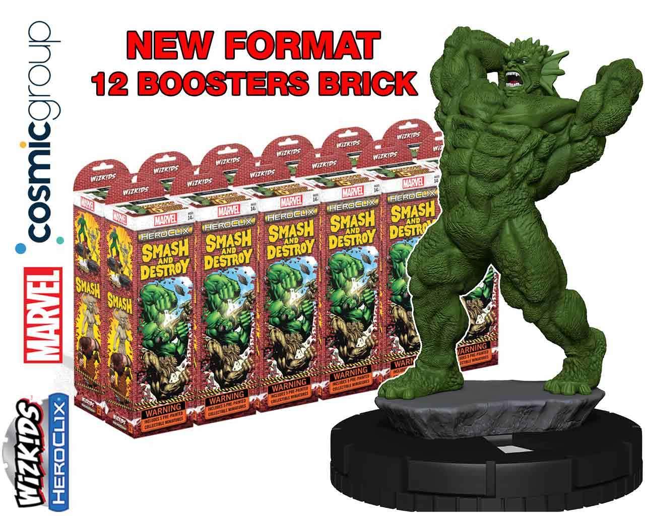 Mhc Smash and Destroy Booster Brick - HeroClix – Robotto