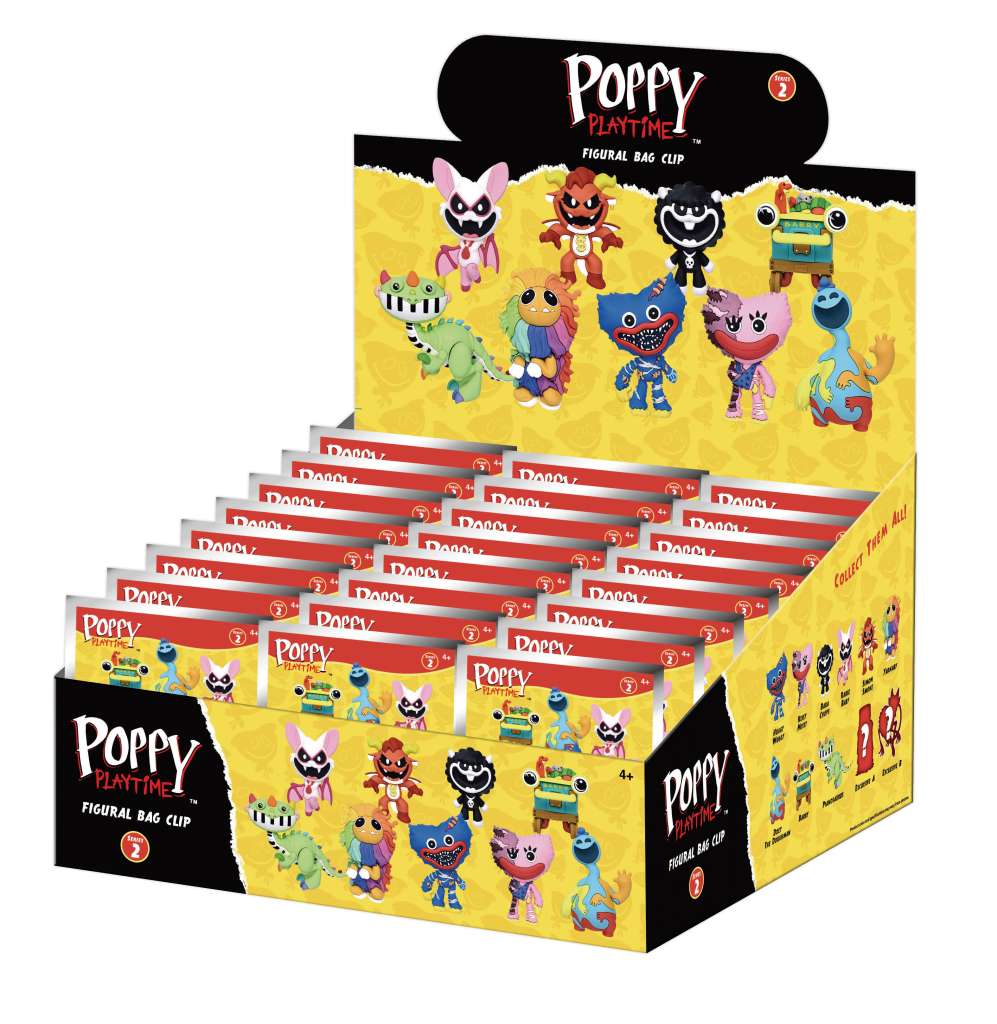 Poppy Playtime serie 2 påse klipp blind box display – Robotto